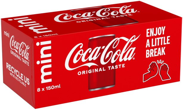 Frisdrank Coca Cola Regular blik 150ml GZ OfficeXperience