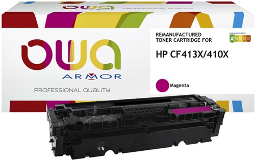 Tonercartridge OWA alternatief tbv HP CF413X rood GZ OfficeXperience